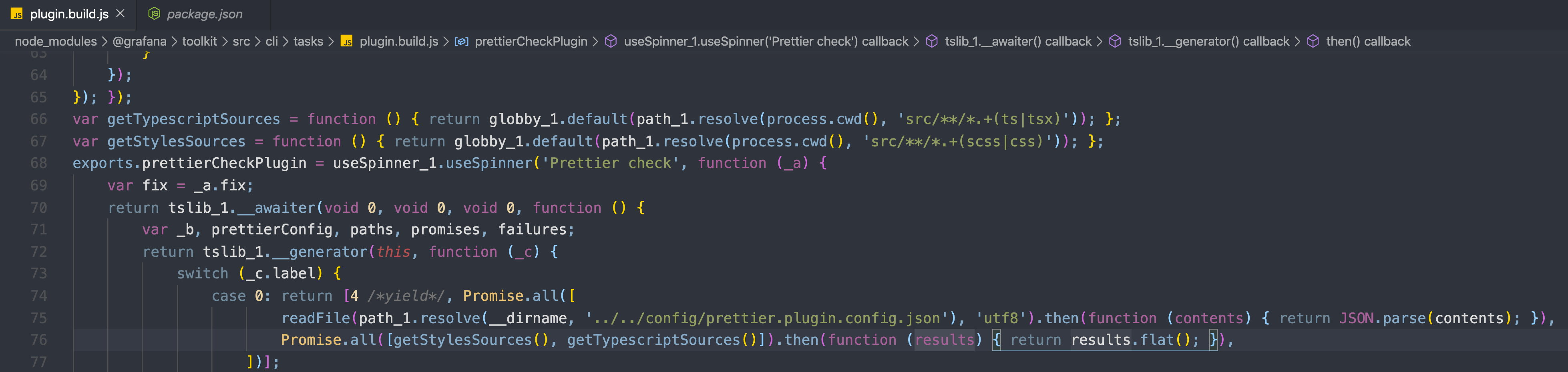 flat is not a function · Issue #21771 · grafana/grafana · GitHub
