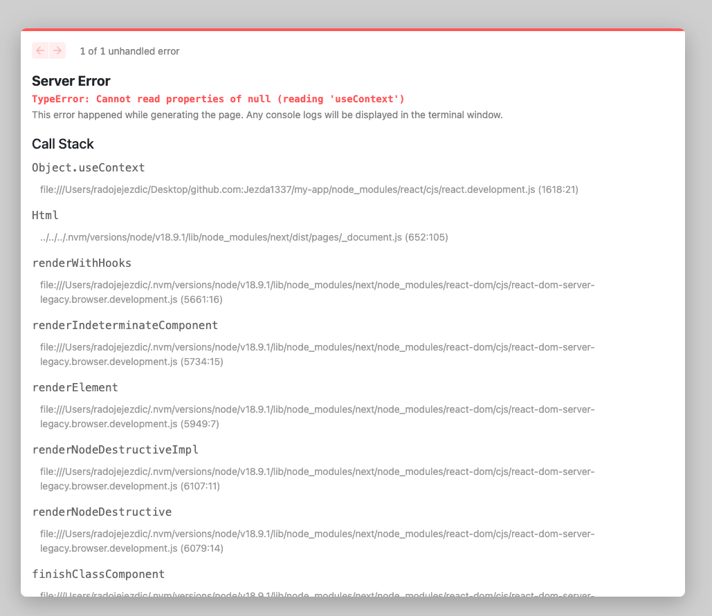 Can't run next on M1 · vercel next.js · Discussion #40864 · GitHub