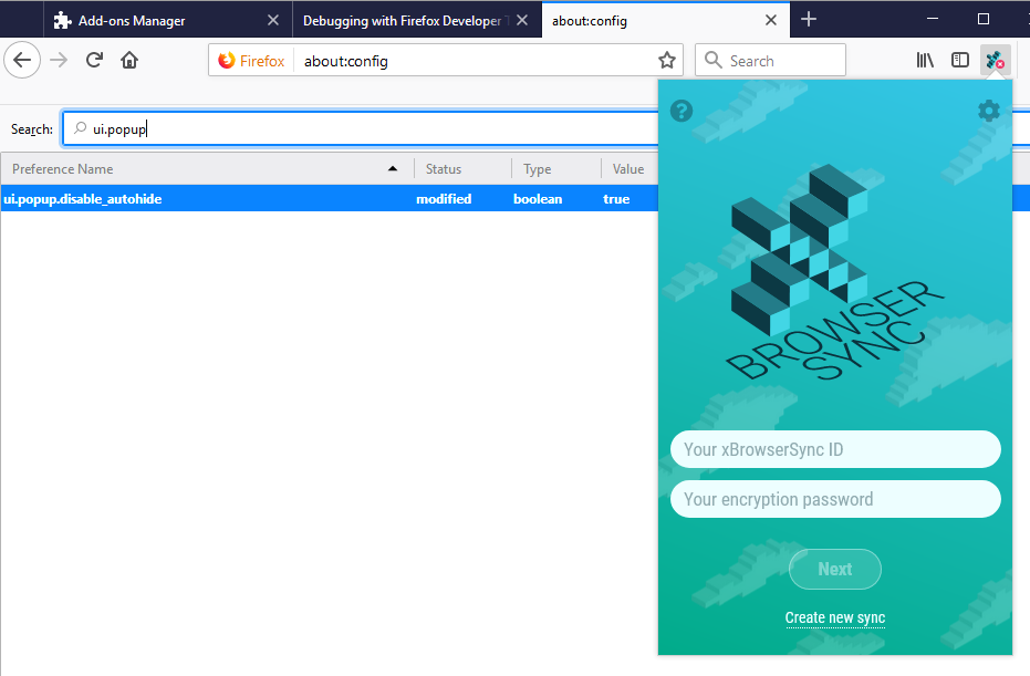 1 5 0b4 Anoying Problem · Issue 82 · Xbrowsersync App · Github