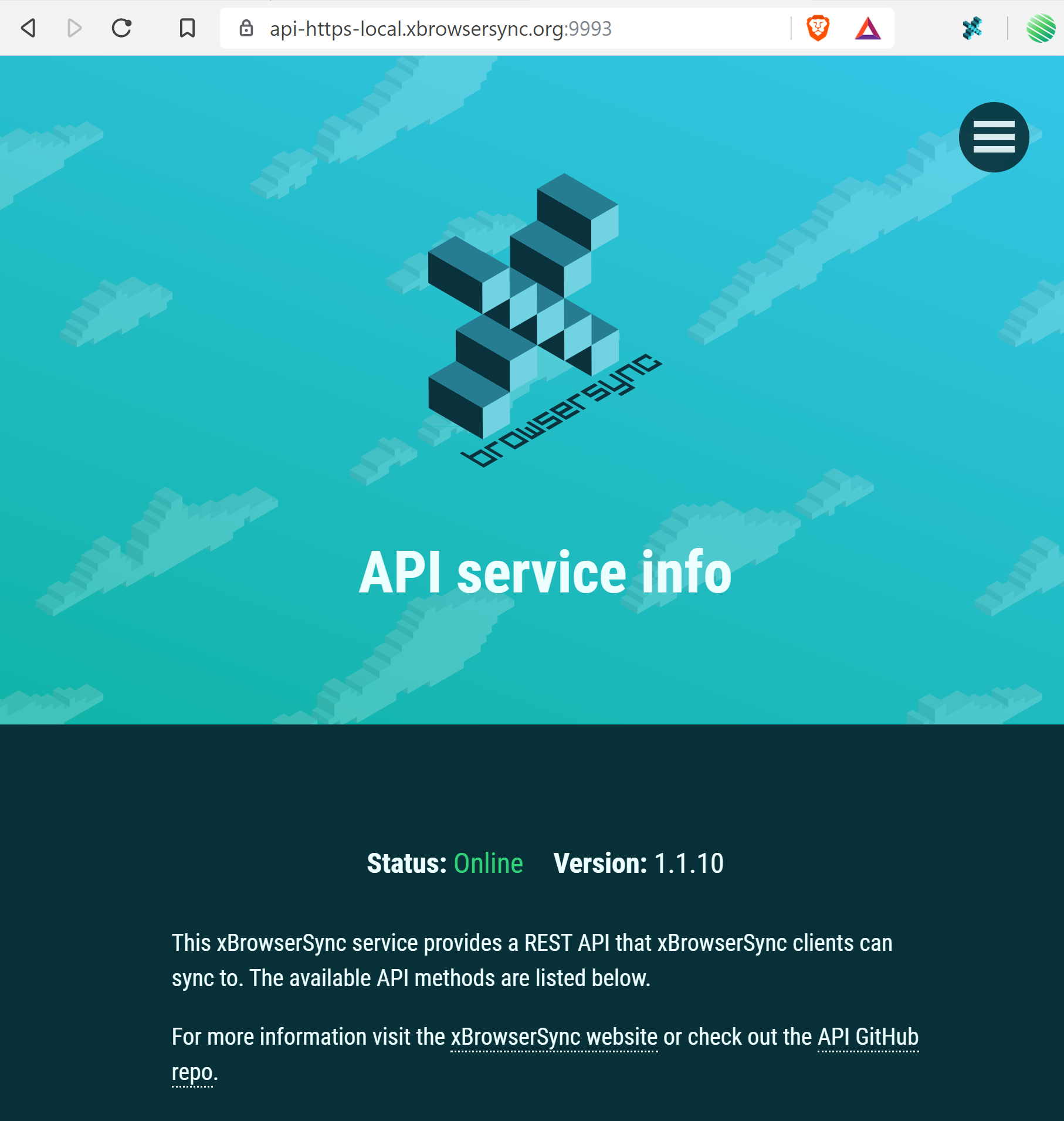 1.1.10 do a backup before using it · Issue #32 · xbrowsersync/api · GitHub