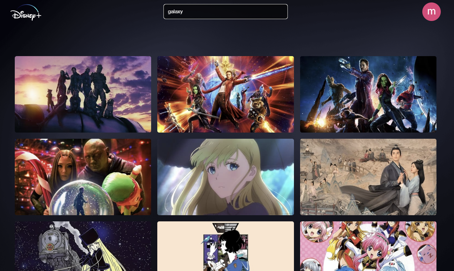 GitHub - mangojang/react-disney-app