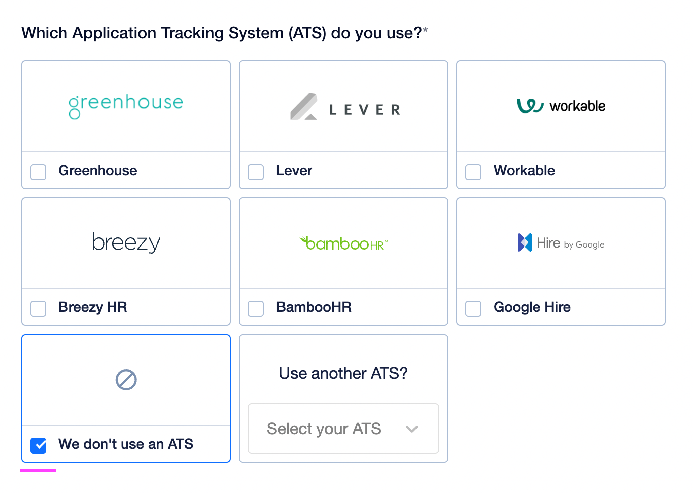 [Recruit] Misaligned checkbox tick for ATS selector · Issue #344 · venturehacks/halo · GitHub
