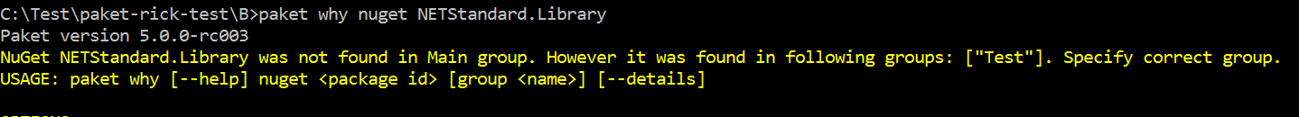 Paket wrongly pulls in .NETStandard dependencies · Issue #1940 · fsprojects/Paket · GitHub