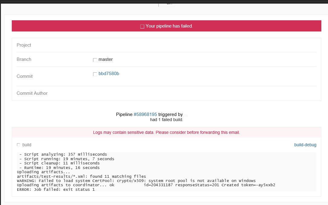 Improve visibility of failures · Issue #2312 · fsprojects/FAKE · GitHub