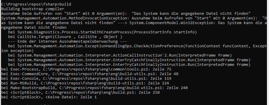Can't build, can't download MSBuild · Issue #7062 · dotnet/fsharp · GitHub