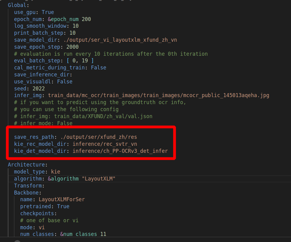 Training KIE with new language · Issue #8660 · PaddlePaddle/PaddleOCR · GitHub