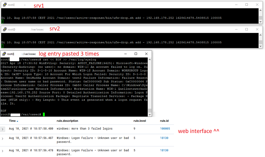 Cant get Active Response to work · Issue #9558 · wazuh/wazuh · GitHub