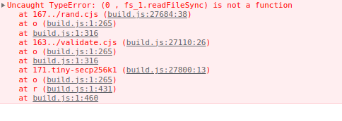 Bug when using browserify · Issue #15 · bitcoinjs/ecpair · GitHub