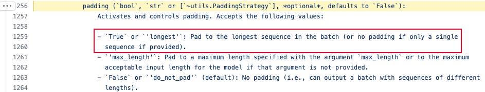 `Tokenizer` 未提供完整的 `padding` 策略 · Issue #1897 · PaddlePaddle/PaddleNLP ...