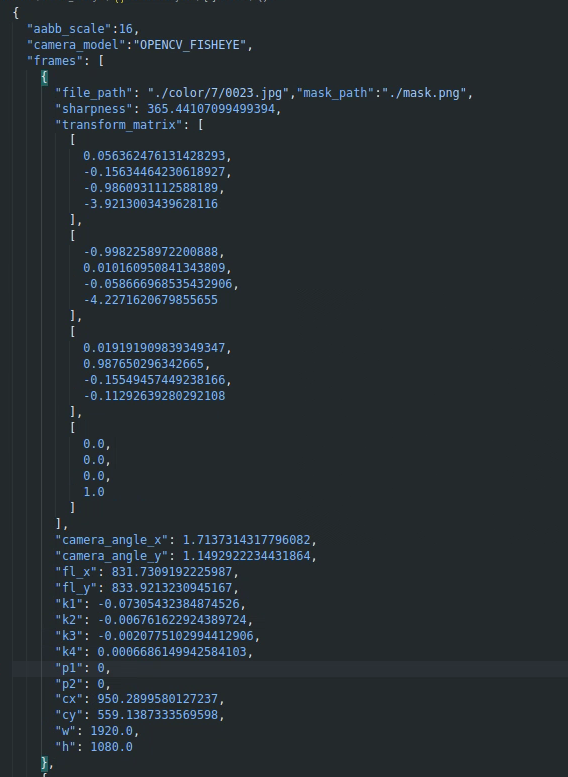 Bad result on my own fisheye dataset with nerfacto method. · Issue #1223 · nerfstudio-project ...