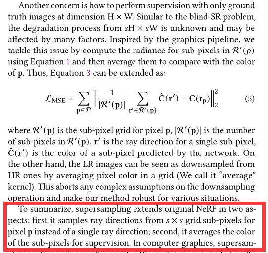Question about your paper. · Issue #5 · cwchenwang/NeRF-SR · GitHub
