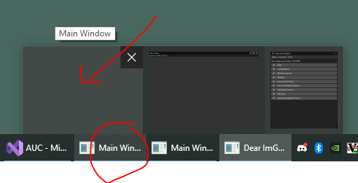no MainViewPort update when child window detached to outside frame ...