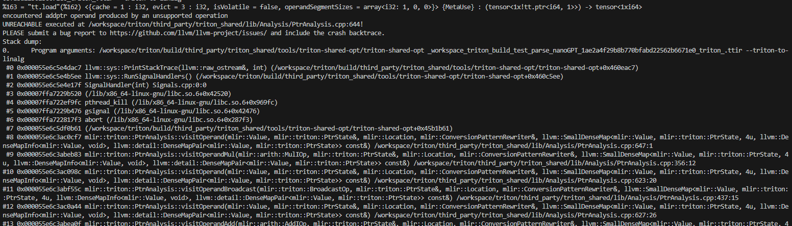 Triton to linalg Pass error · microsoft triton-shared · Discussion #47 · GitHub