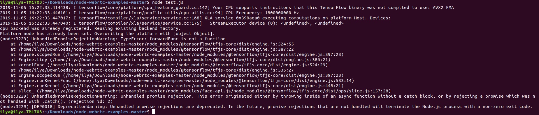 Typeerror Forwardfunc Is Not A Function · Issue 2329 · Tensorflow Tfjs · Github
