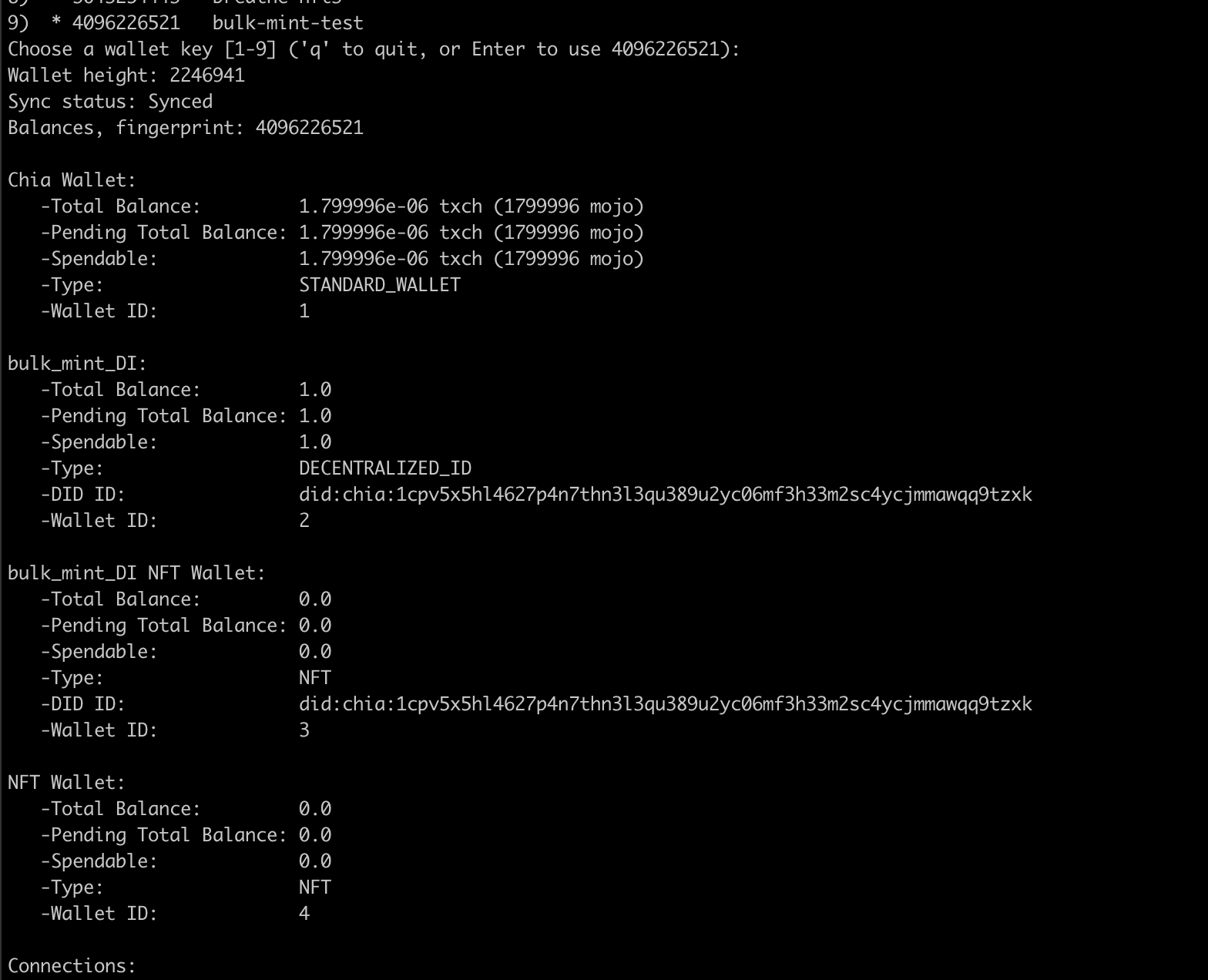 Minted NFTs using -d True end up having an unassigned owner id · Issue #6 · Chia-Network/chia ...