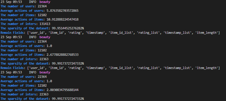[🐛bug] 对ration Split划分方式计算指标疑惑 · Issue 1444 · Rucaibox Recbole · Github