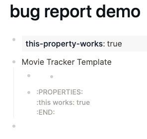 org-mode property syntax can make app unusable (Mac + iOS) · Issue #7251 · logseq/logseq · GitHub