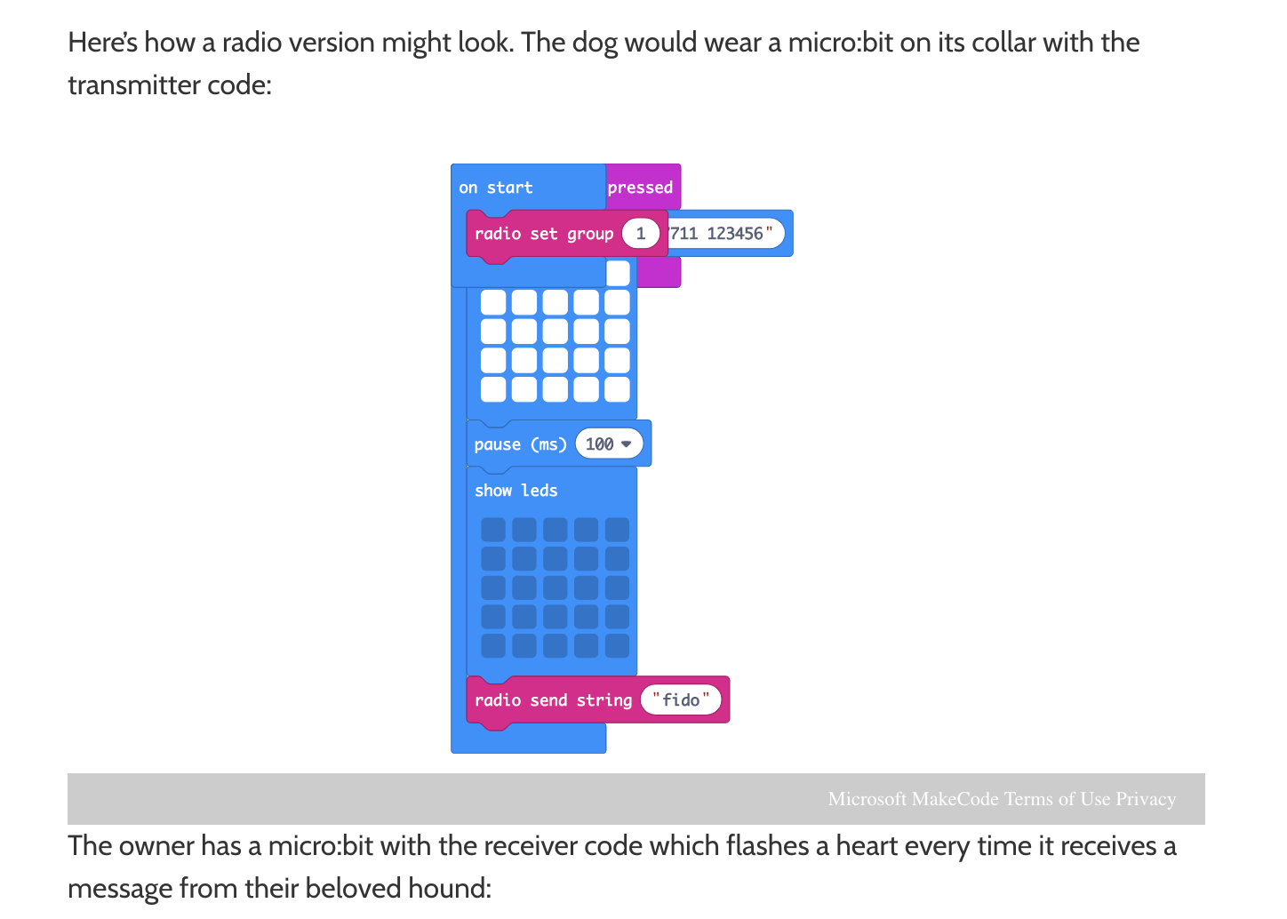 Embedded code blocks overlap · Issue #1697 · microsoft/pxt-microbit · GitHub