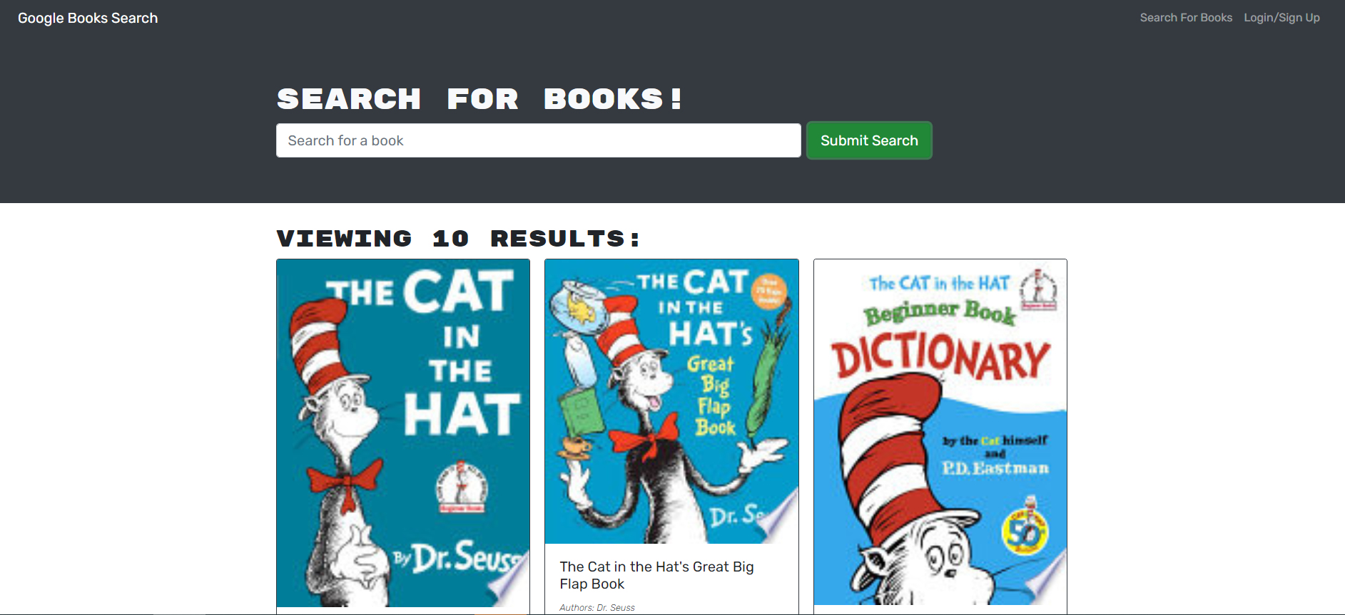 GitHub - NicolePM/challenge21-mern-booksearch: Refactor Google Books ...