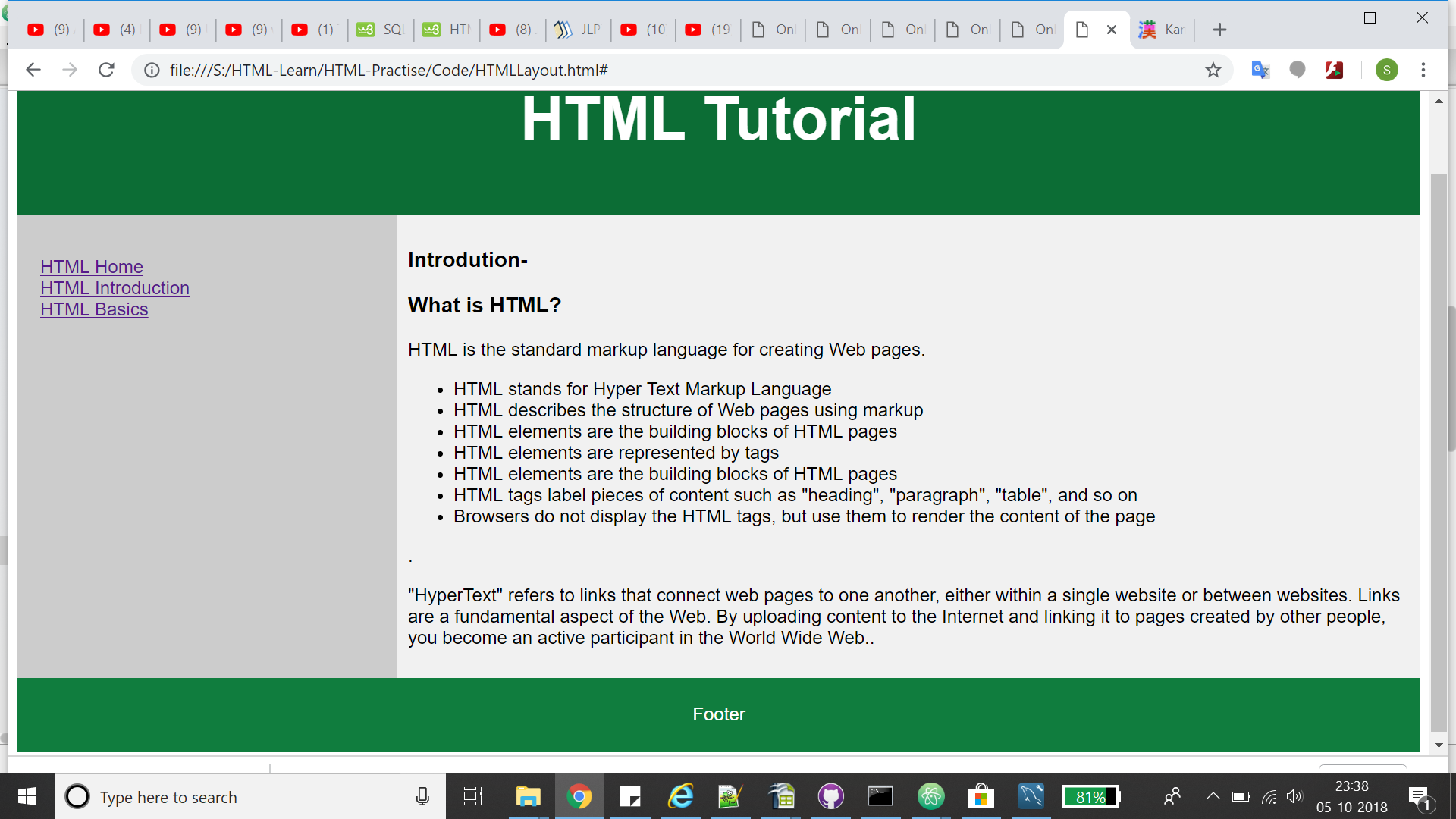GitHub - dipsuji/HTML-Practise: Learning html, html 5 learning
