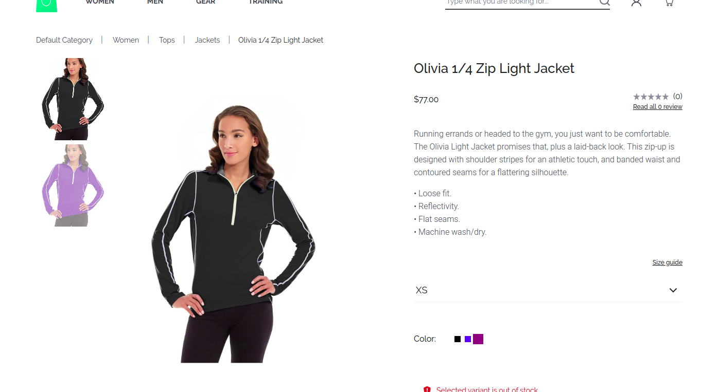 Product images doesn't change in PDP · Issue #380 · vuestorefront/vsf-capybara · GitHub