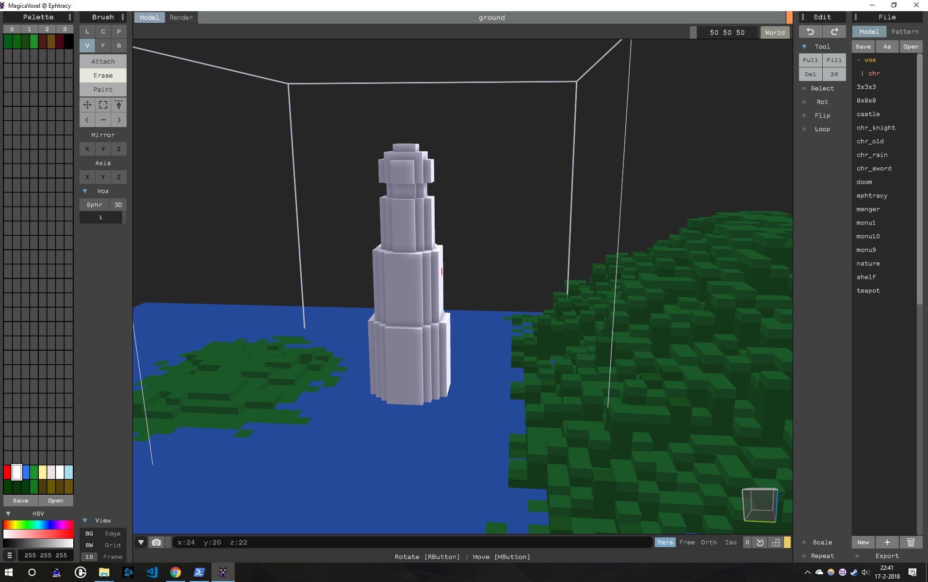 Rotating is removing voxels · Issue #57 · ephtracy/ephtracy.github.io · GitHub