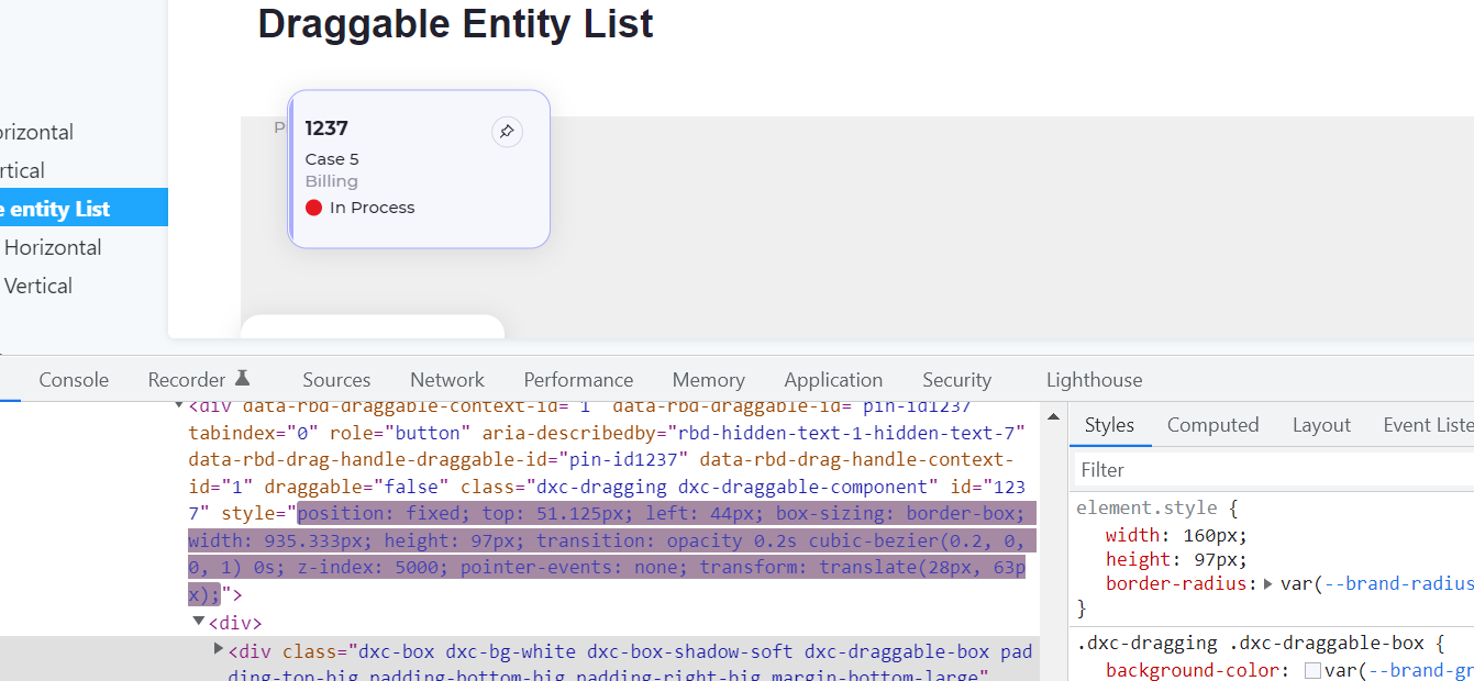 Not sure how to handle transition for elements I am dragging · Issue #724 · clauderic/dnd-kit ...