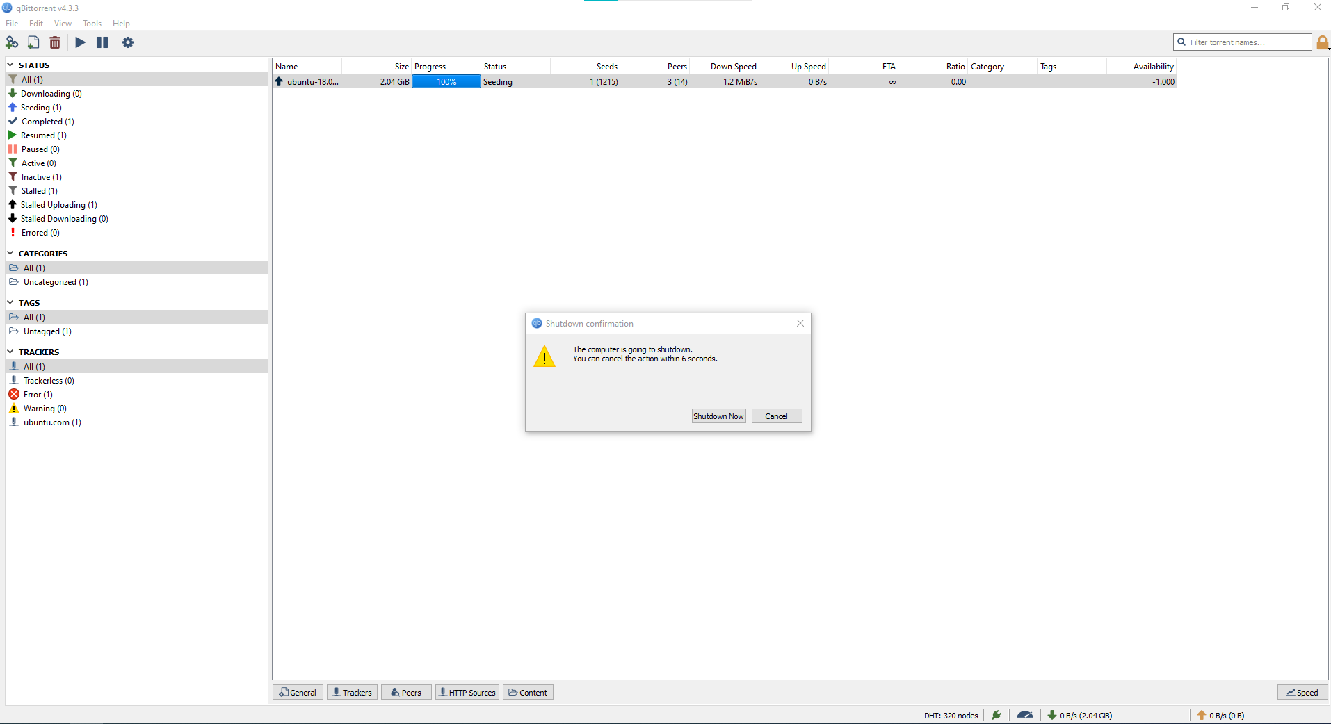 Automatic shutdown not work. · Issue #14395 · qbittorrent/qBittorrent ...