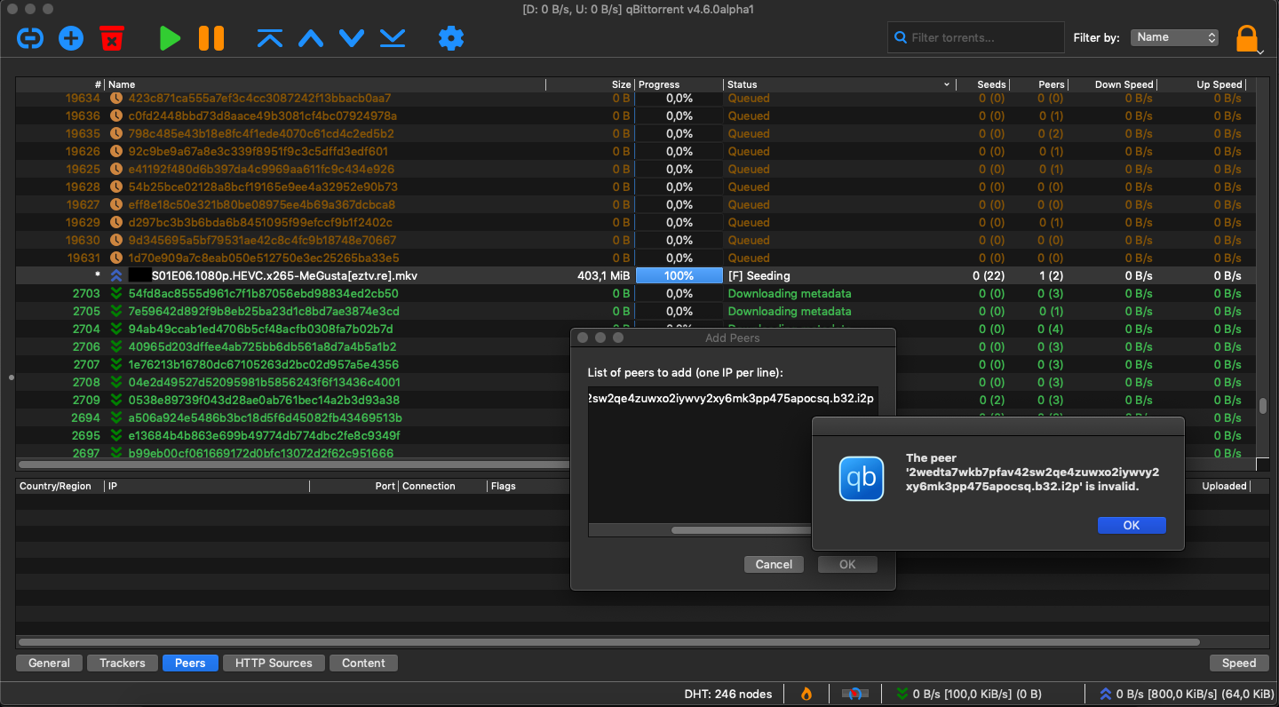Issues with 4.6 alpha release · Issue #19066 · qbittorrent/qBittorrent · GitHub