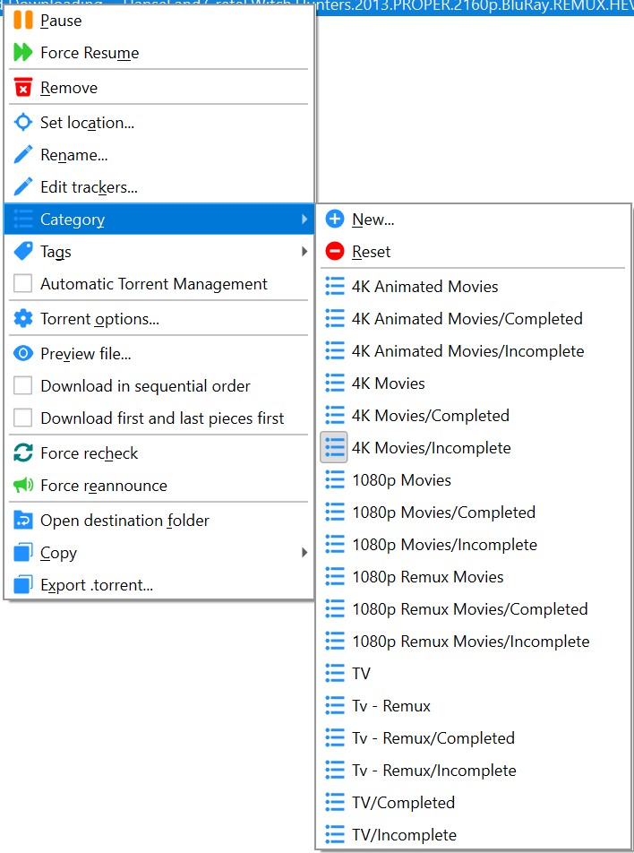 Cascading Context Menu for Subcategories · Issue #19899 · qbittorrent ...