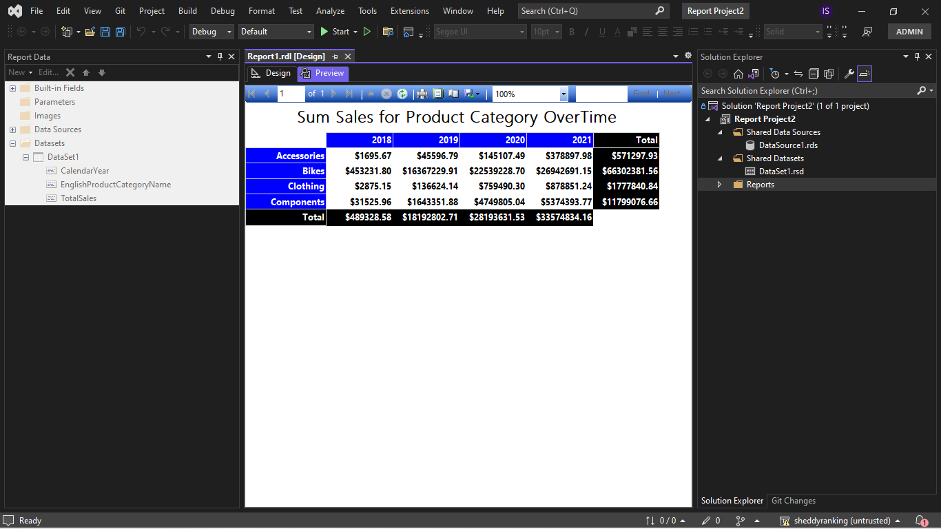 GitHub - sheddyranking/SSRS_Matric-Report: Creating a matrix reporting ...