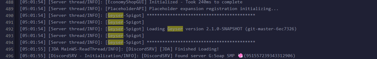 Downstream packet error! · Issue #3608 · GeyserMC/Geyser · GitHub