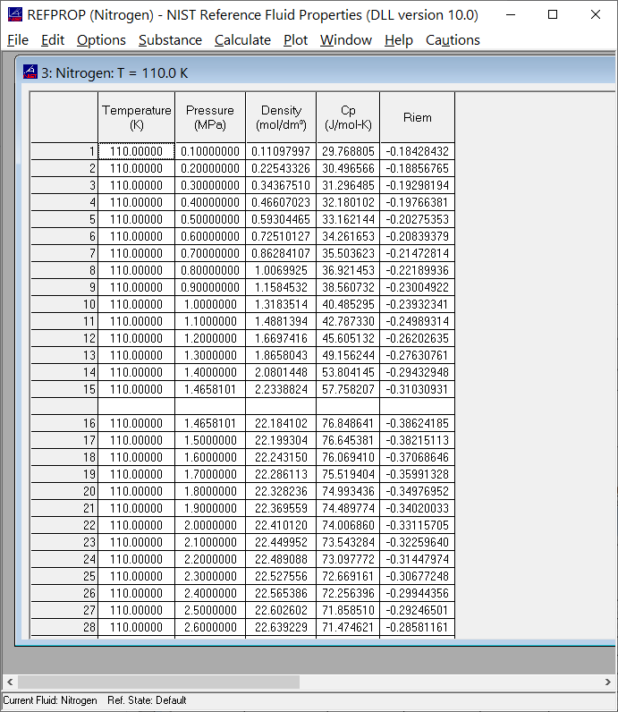 Adding RIEM to REFPROP GUI · Issue #450 · usnistgov/REFPROP-issues · GitHub