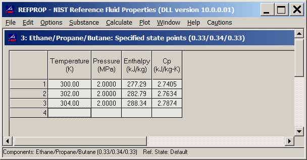 Difference between REFPROP results for GUI and spreadsheet · Issue #142 · usnistgov/REFPROP ...