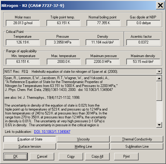 REFPROP Fluid Information Display · Issue #119 · usnistgov/REFPROP ...