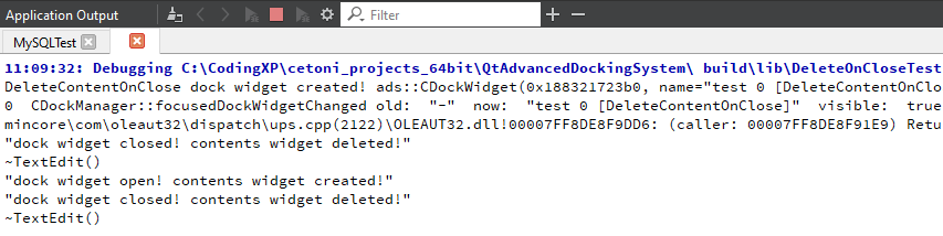 Seems A Bug On Deleteonclose Demo · Issue 407 · Githubuser0xffff Qt Advanced Docking System