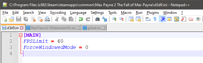 Max Payne 1: can't limit FPS with WidescreenFixes · Issue #871 ...