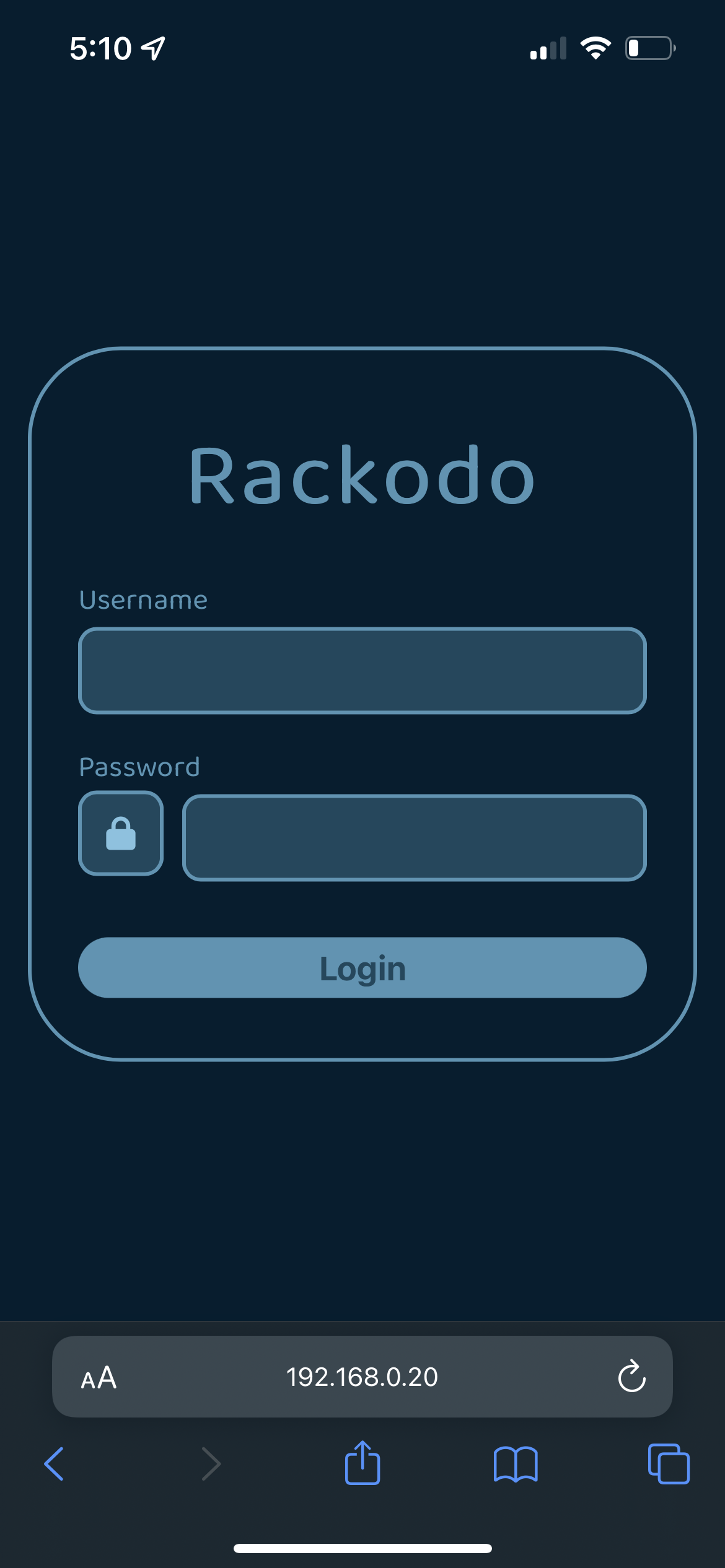 Fix password toggle alignment on iOS · Issue #2 · rackodo/login-page · GitHub