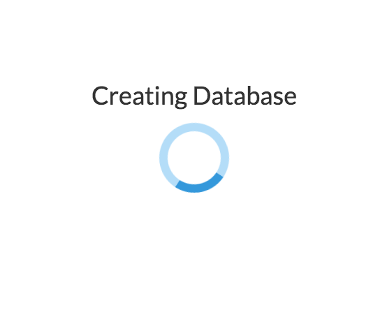 Add Completion Percentage To Database Loading Screen · Issue 205 · Aboutcode Orgscancode