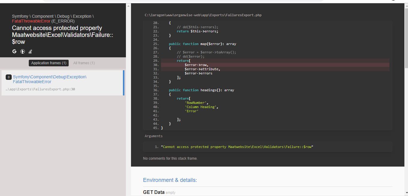 Using "withValidation" it stops insertion if any validation error occurs. I want it just ignore ...