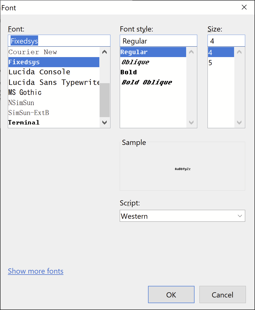 Default font choosen for Windows gvim 9.0 too small · Issue #12919 · vim/vim · GitHub