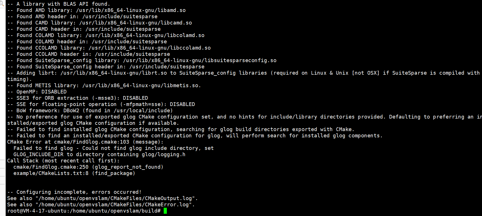 can‘t compile openvslam · Issue #466 · xdspacelab/openvslam · GitHub