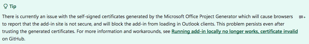 Self-signed certificate, React and bsonfig.json (macOS) · Issue #274 · OfficeDev/generator ...