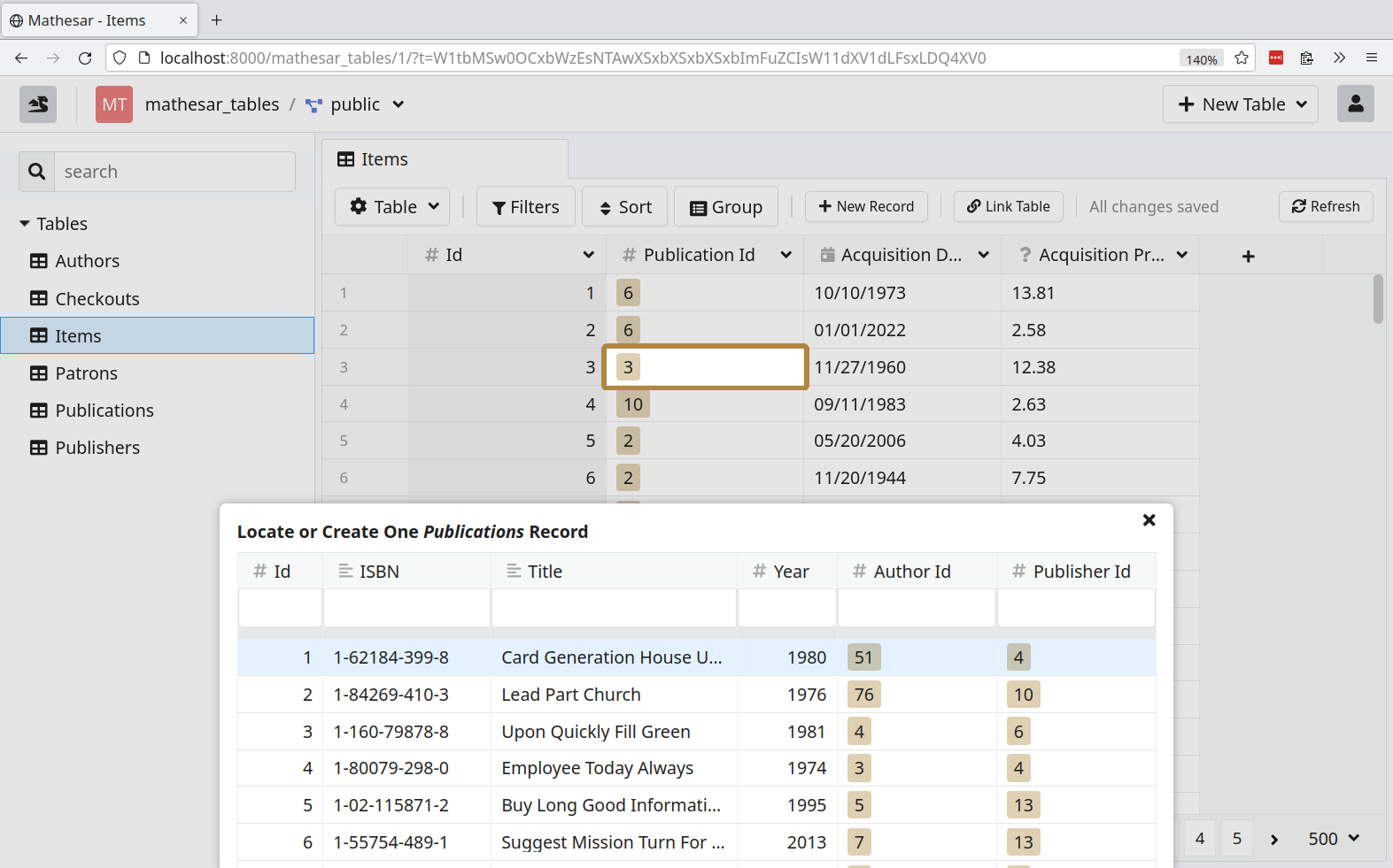 Improve record selector design to give the user better contextual understanding of the effect of ...