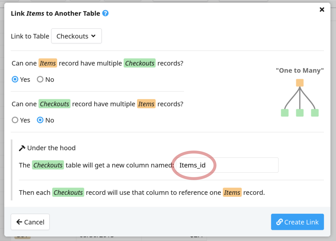 Remove "_id" suffix from suggested column name within the Link Table dialog · Issue #1542 ...