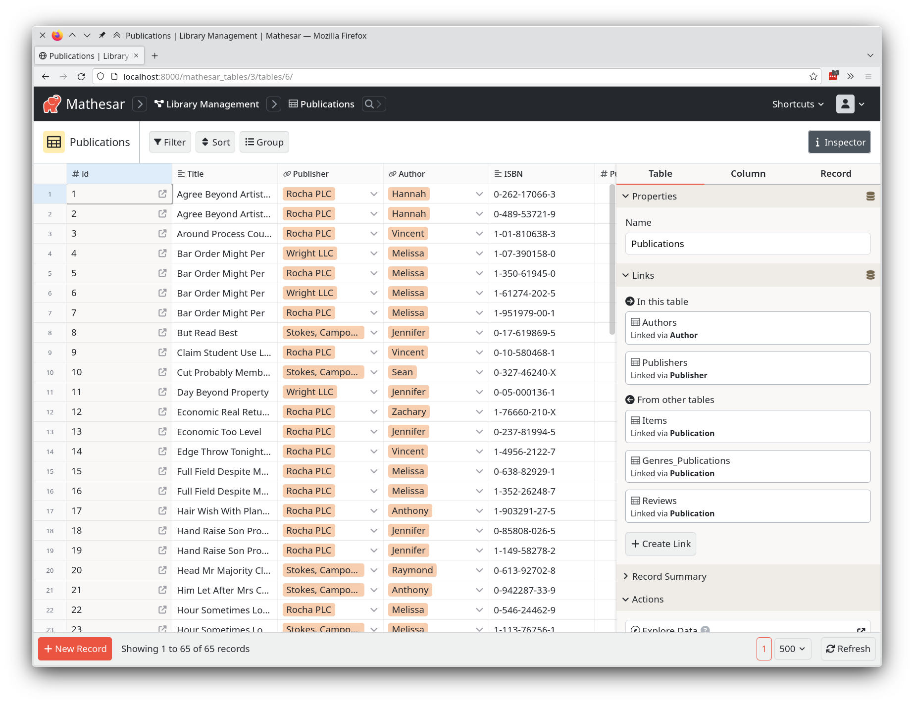 Messy spacing in table links section of table inspector · Issue #2099 · mathesar-foundation ...