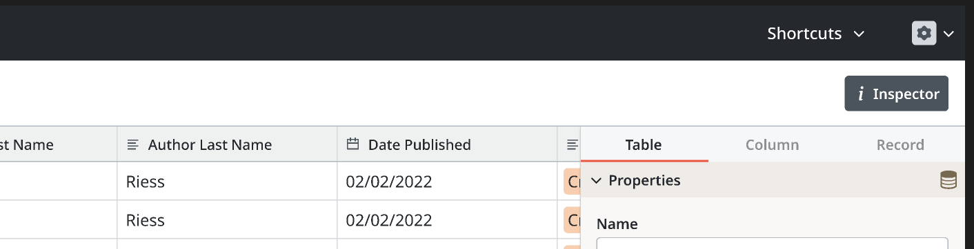 Improve design for highlighting the currently-selected tab in the table inspector · Issue #2341 ...