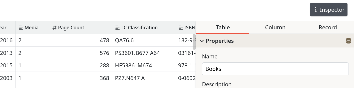 Improve design for highlighting the currently-selected tab in the table inspector · Issue #2341 ...