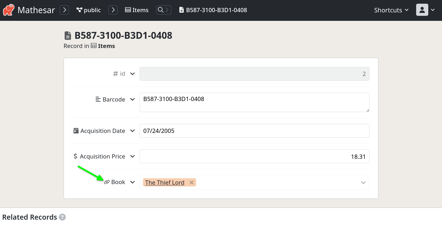 FK column names need link icon in some UI locations · Issue #2355 · mathesar-foundation/mathesar ...