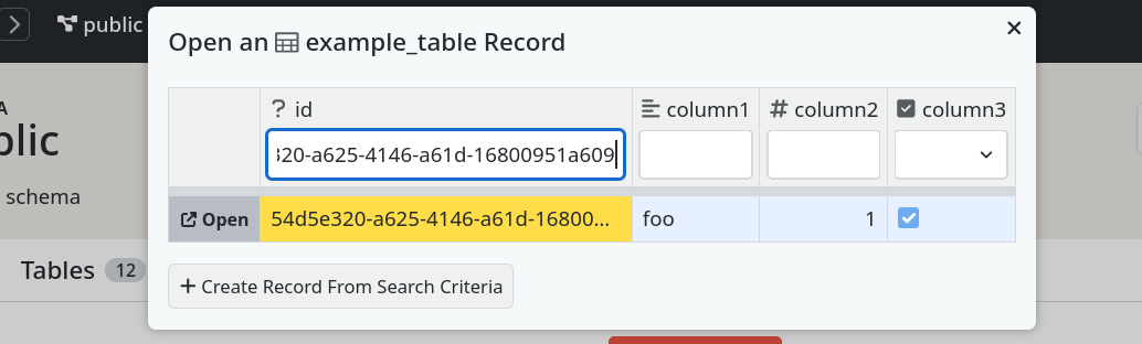 StatementError when using the Record Selector to search by a partially-entered UUID · Issue ...